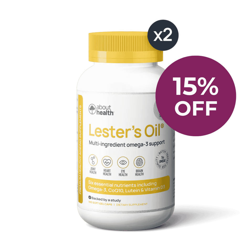 Lester's Oil Fish Oil Supplement | 6-in-1 Omega 3 NZ – About Health