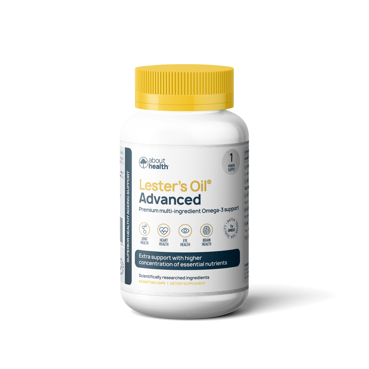 Lester’s Oil Advanced: Premium Omega-3 Formula | About Health